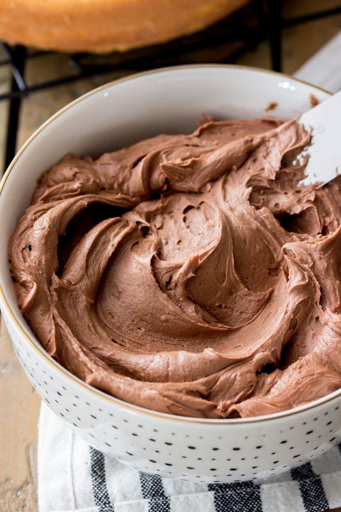 My Favorite Chocolate Frosting Recipe Sugar Spun Run