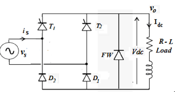 Circuit Diagram Of Single Phase Half Wave Rectifier Circuit Diagram