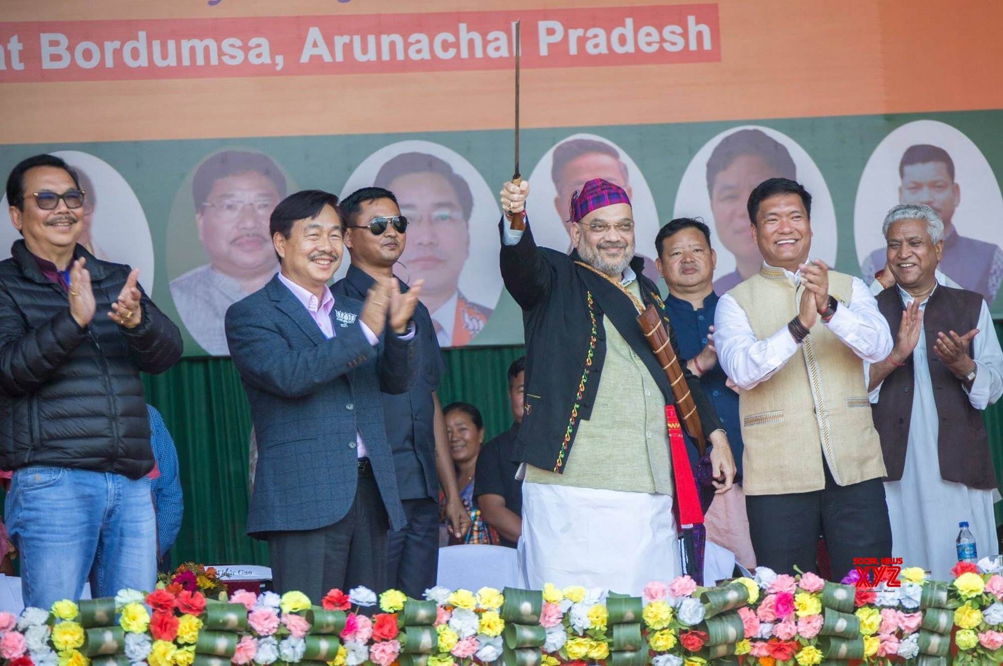 Bordumsa Arunachal Pradesh Amit Shah During Public Rally In