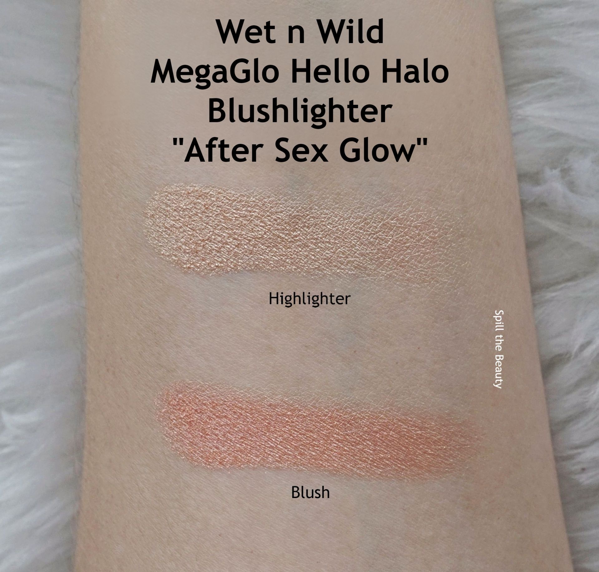 Wet N Wild Blushlighter After Sex Glow Review Swatches