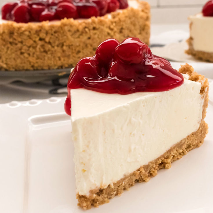 Easy No Bake Cheesecake Recipe Two Sisters