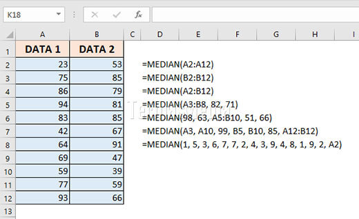 Rumus Median Excel Studyhelp