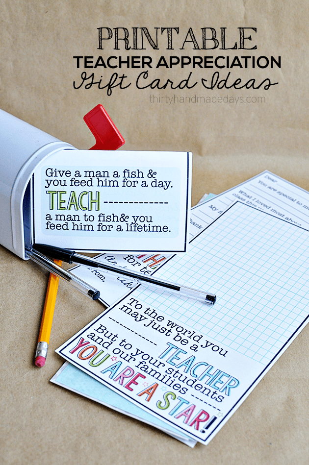 Teacher Appreciation Cards Free Printable Printable Templates Free