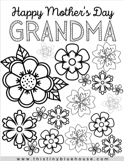 4 Free Printable Mothers Day Coloring Pages This Tiny Blue House