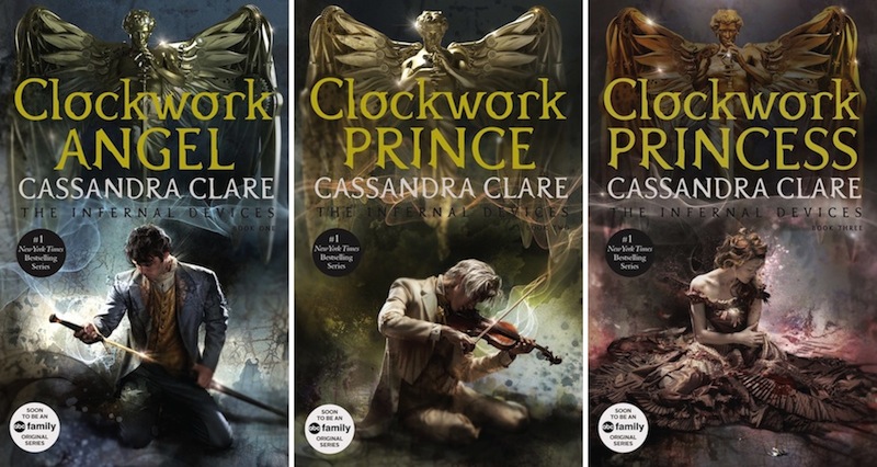 New Cover Art For Cassandra Clares Infernal Devices Trilogy