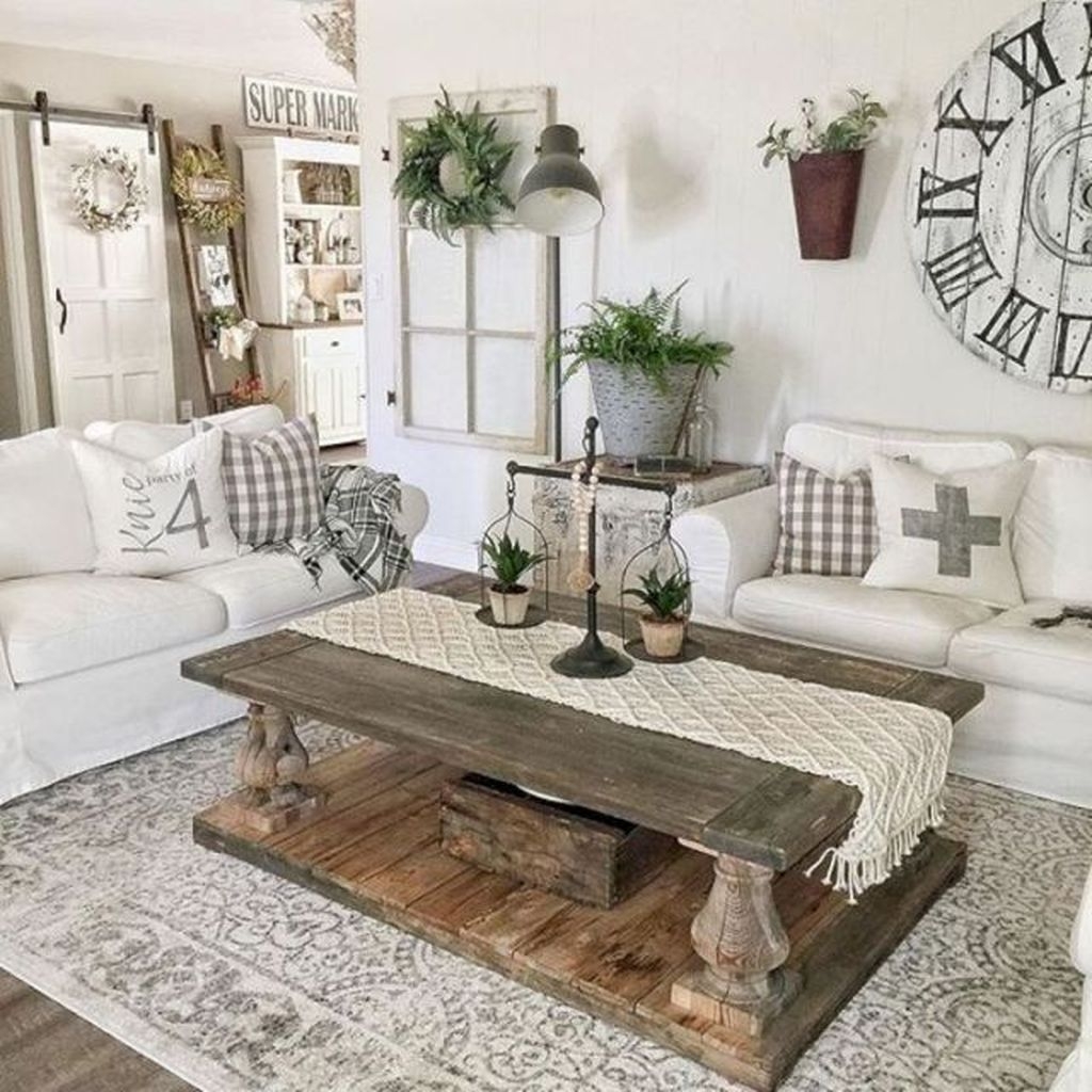 Create A Farmhouse Style Living Room Thats Relaxed And Inviting