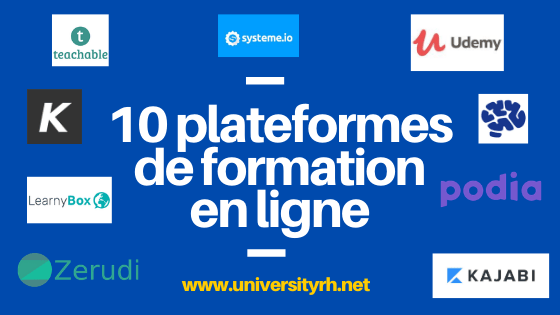 10 Plateformes Pour Créer Des Formations En Ligne Universityrh