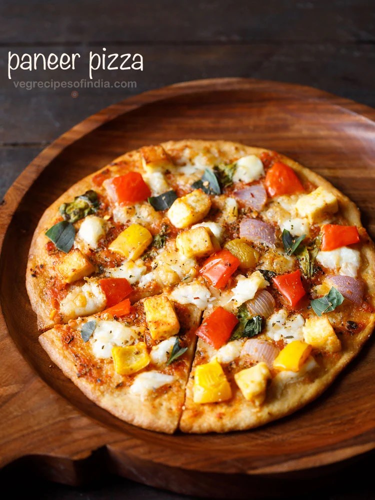 Homemade Paneer Pizza From Scratch Dassanas Veg Recipes