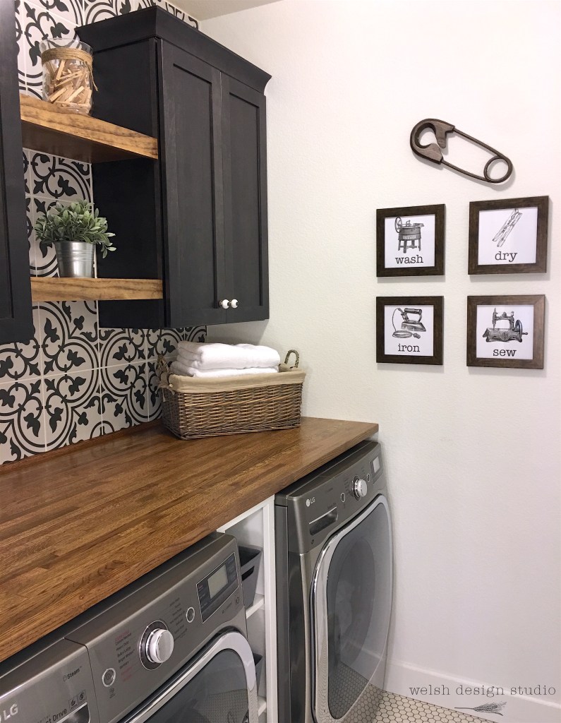 The Laundry Room Makeover Is Finally Done Welsh Design Studio