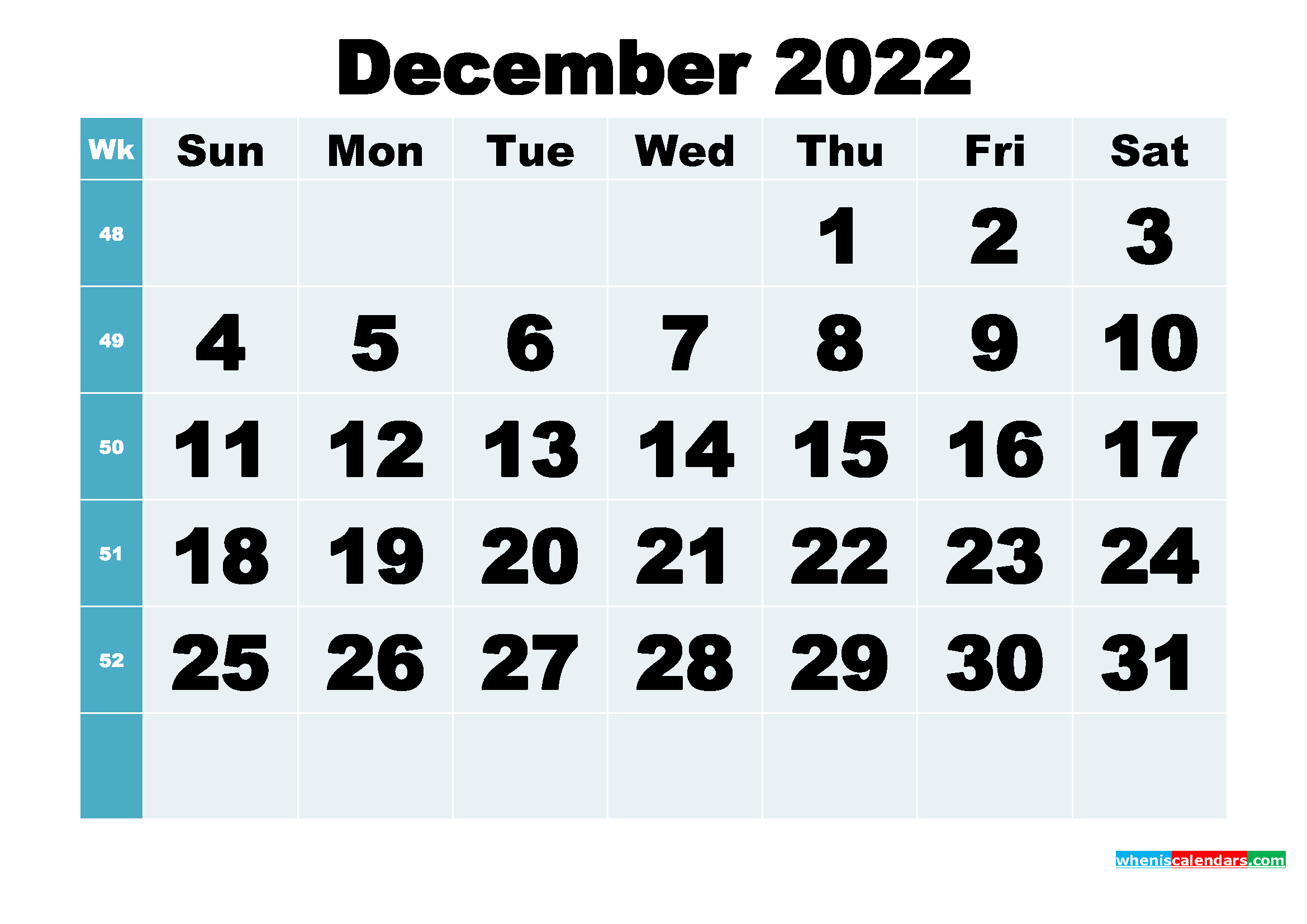 Printable December 2022 January 2024 Calendar