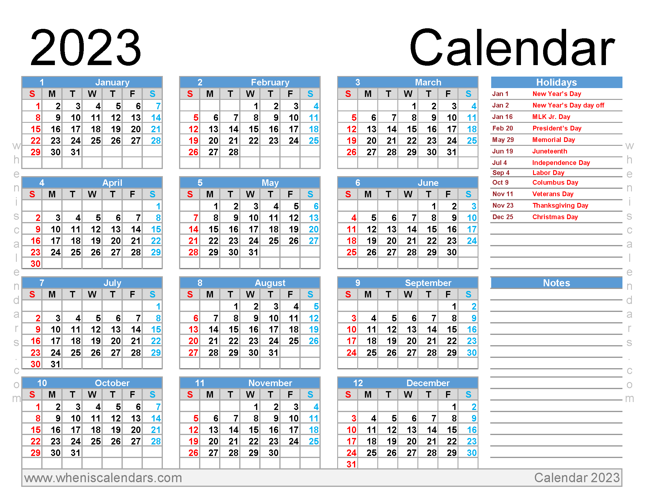 Template Calendar 2023 Excel Mobila Bucatarie 2023