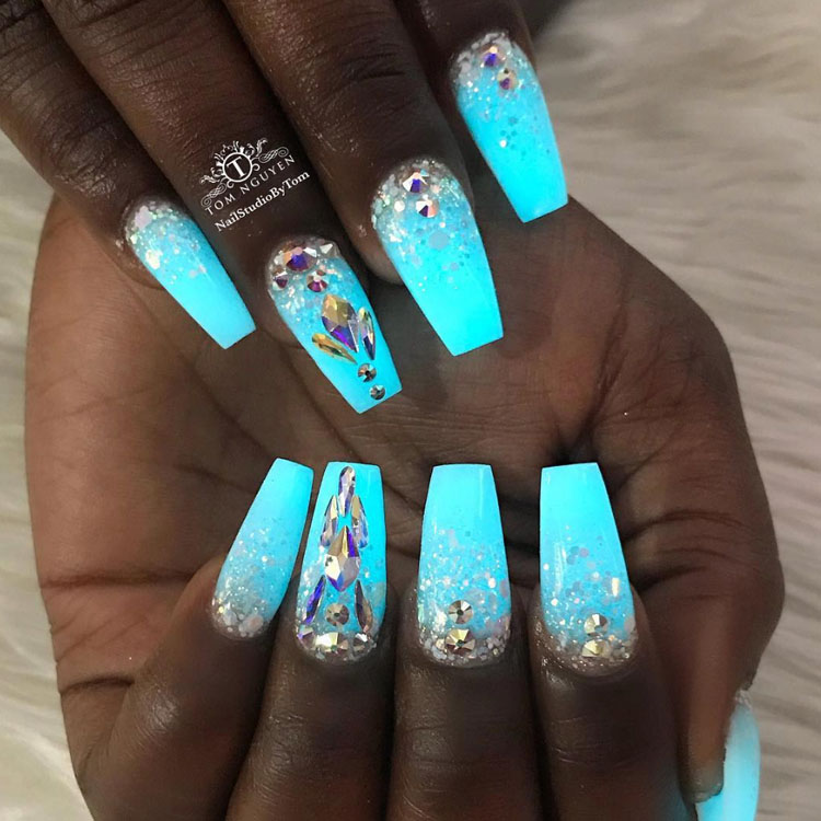 Get Ready To Shine With Glow In The Dark Nails