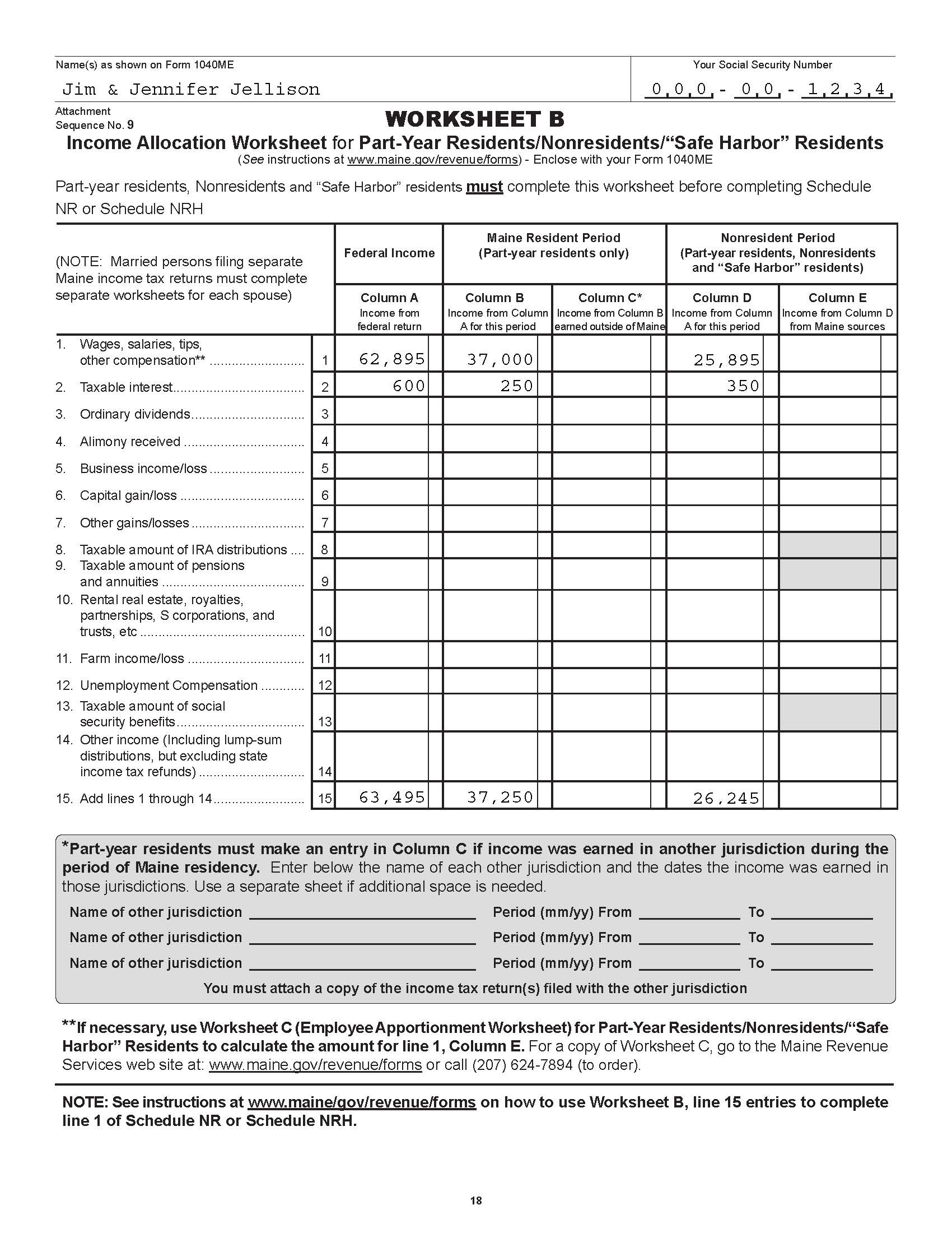 Printable Itemized Deductions Worksheet Customize And Print