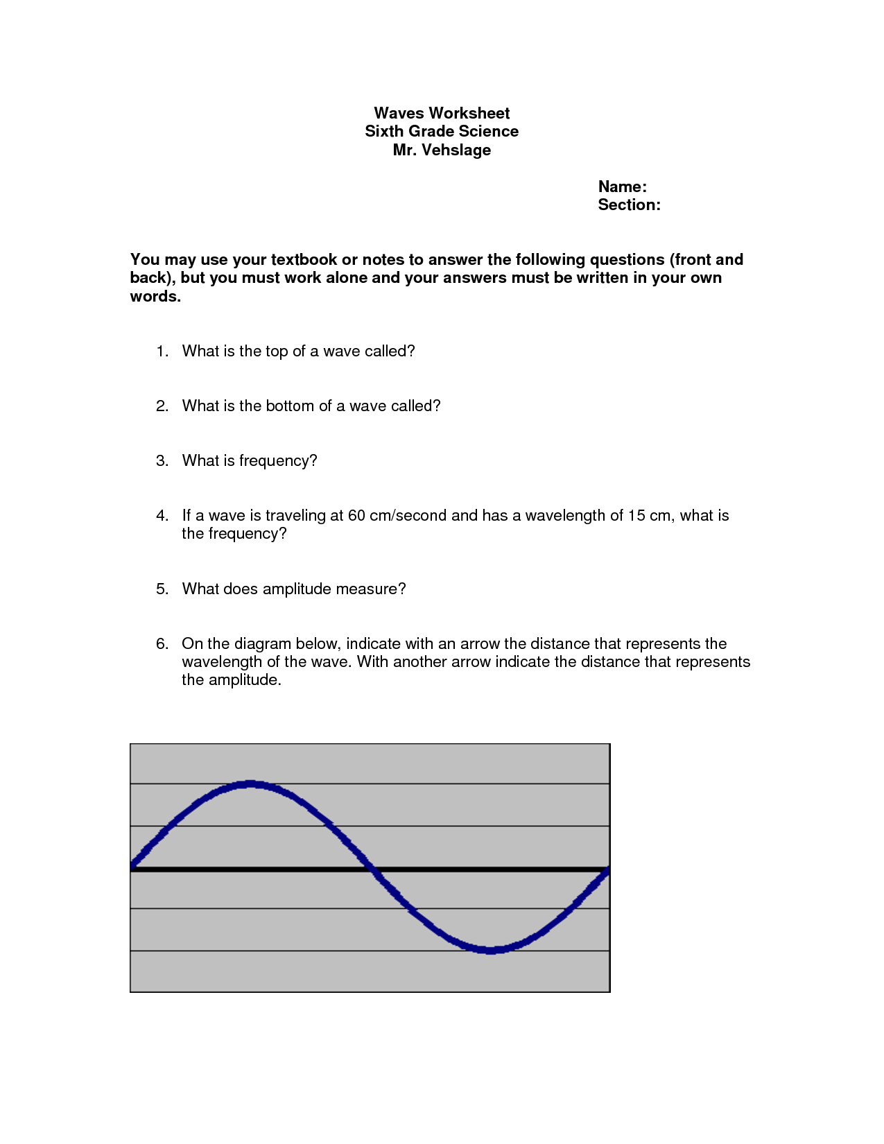 30 Anatomy Of A Wave Worksheet Worksheets Decoomo