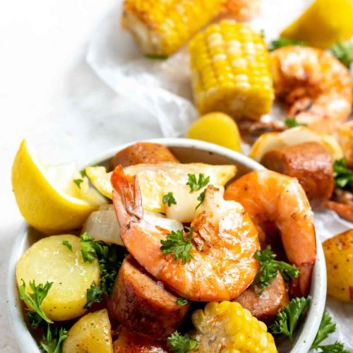 Simple Sheet Pan Shrimp Boil In Oven Wonkywonderful