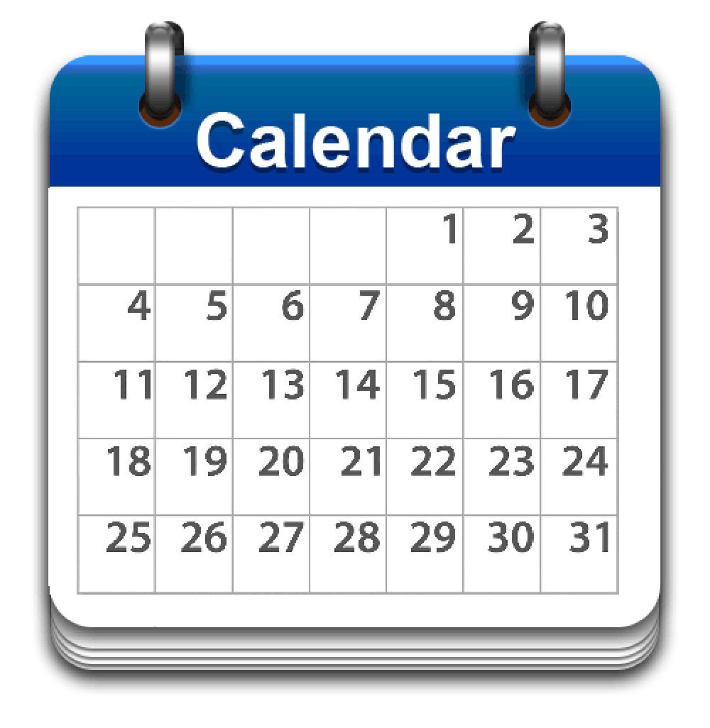 Calendar Clip Art Png