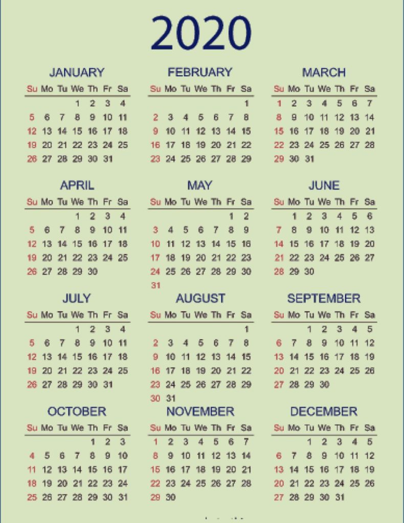 Kalender Maret 2020 Lengkap Dengan Tanggal Merah Financial Report
