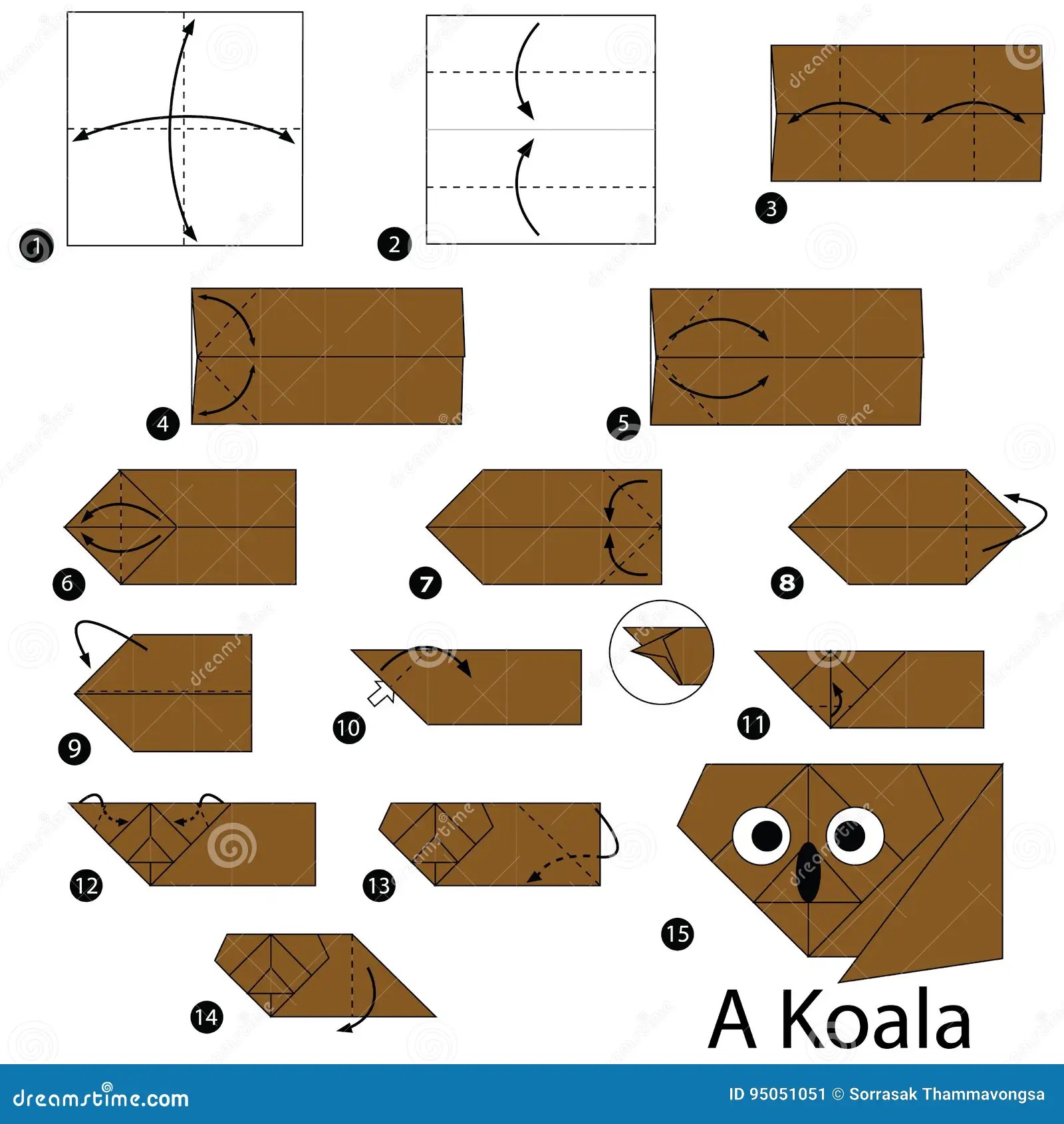 Origami Koala A Step By Step Guide To Folding This Adorable Creature