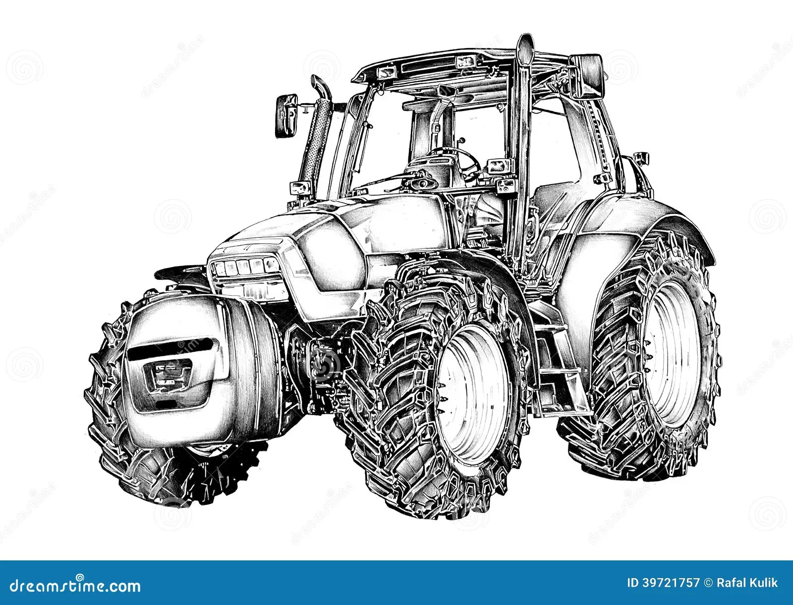 Deutz Fahr Traktor Colouring Pages Sketch Coloring Page Kleurplaten