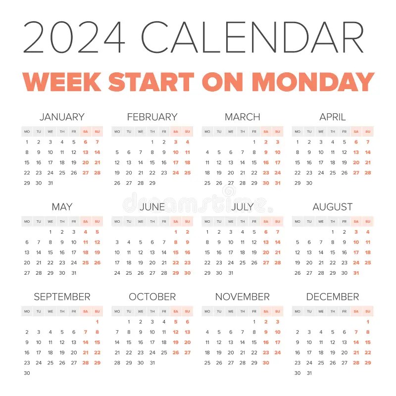 2024 Calendar Vector File Web These 2024 Calendar Printables Will