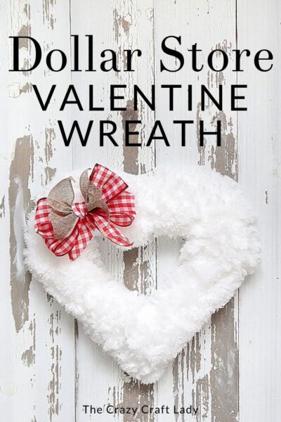 14 Dollar Store Valentine Wreath Ideas The Crazy Craft Lady