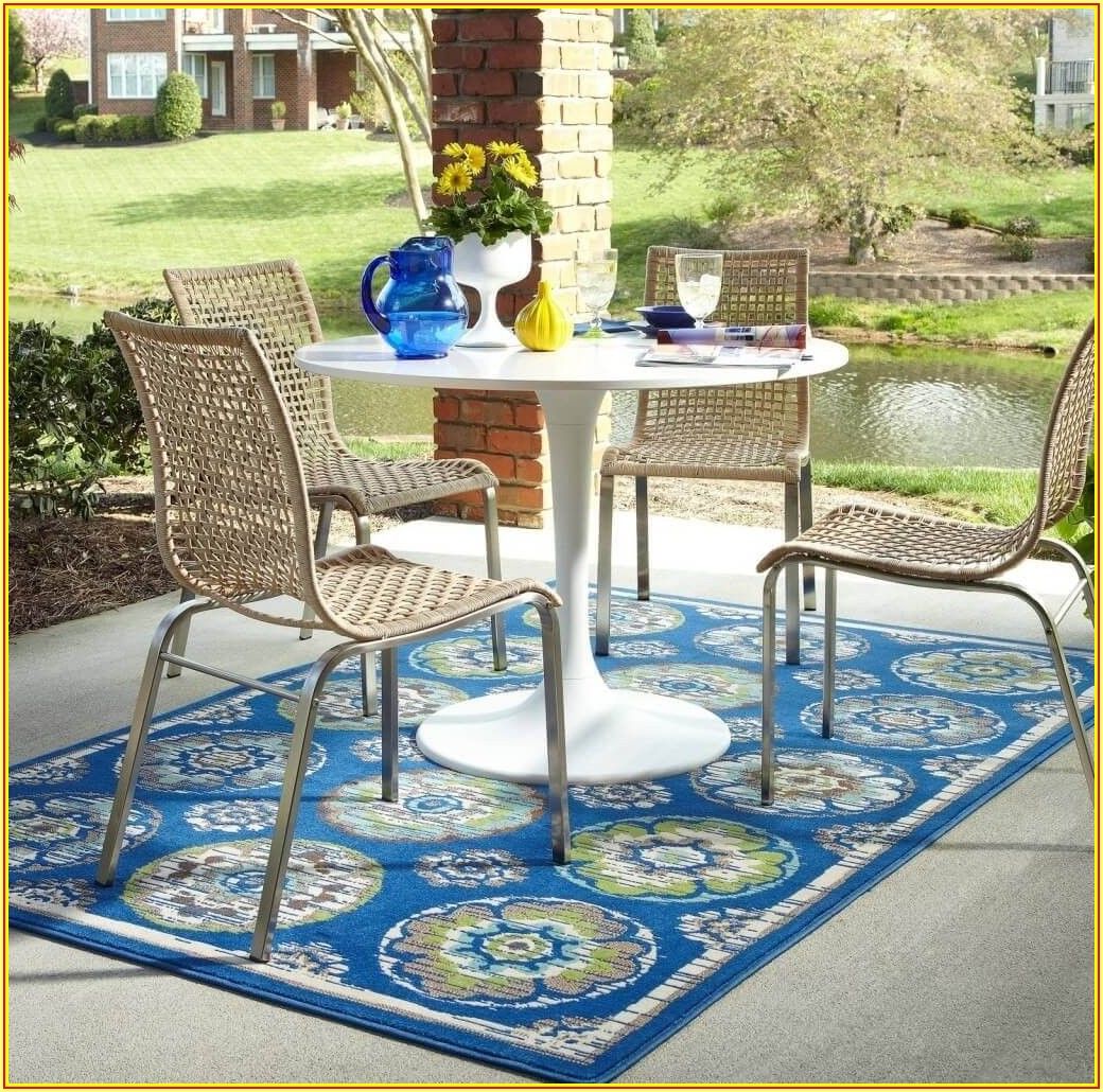 Blue Outdoor Patio Rugs Patios Home Decorating Ideas 9a82lmnkvz