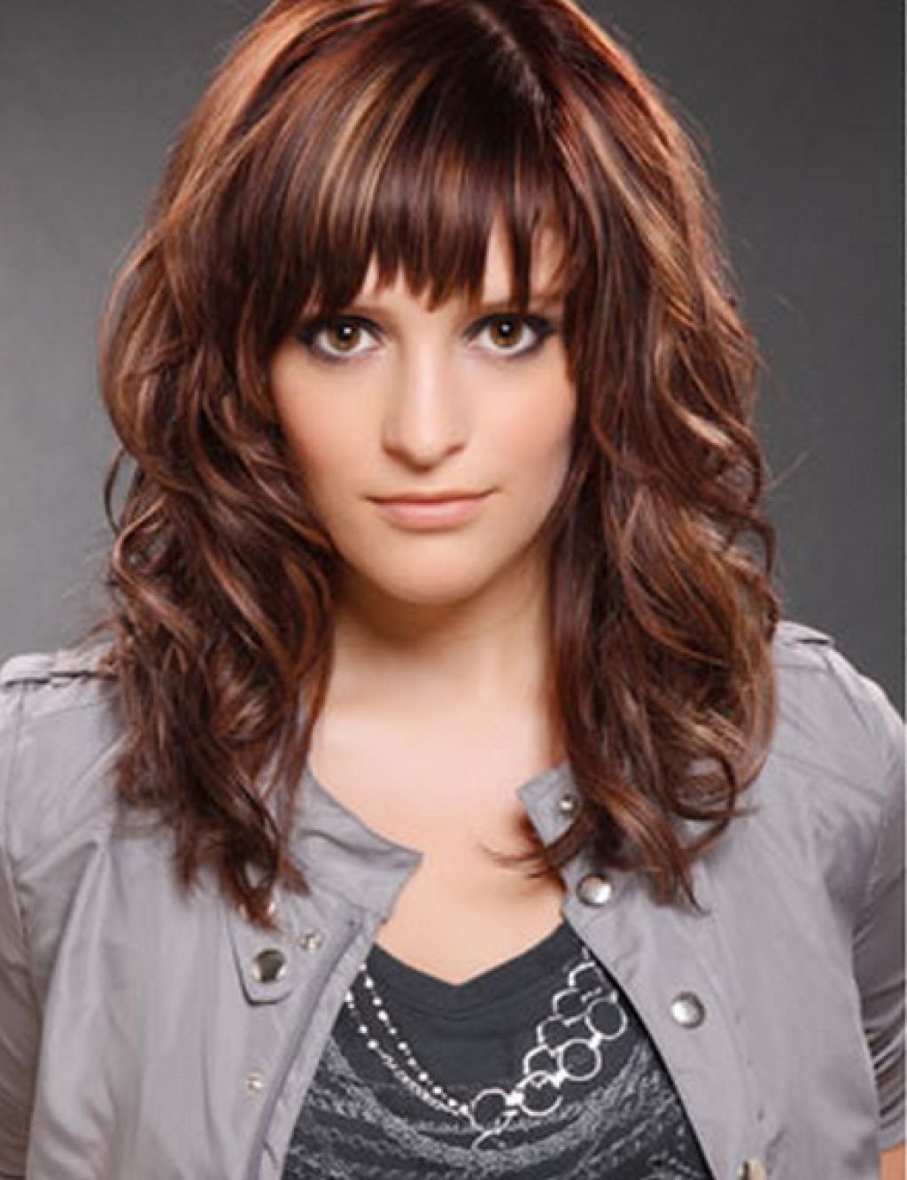 Medium Length Layered Hair With Bangs Rockwellhairstyles