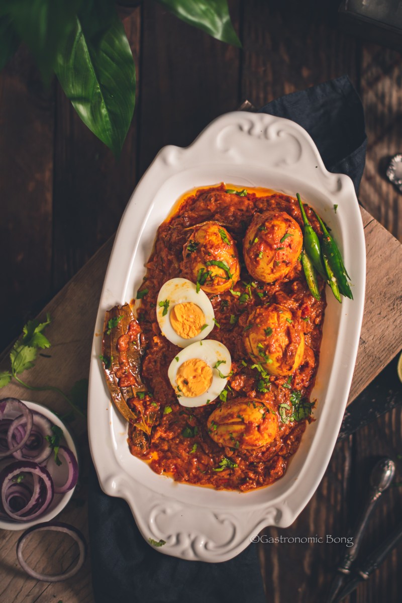 Kashmiri Egg Curry Egg Rogan Josh Gastronomic Bong