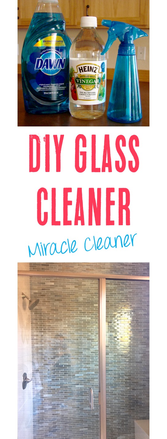 Homemade Glass Cleaner With Vinegar Miracle Cleaner