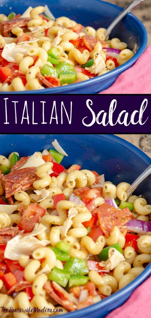 Quick Easy Italian Pasta Salad Your Favorite Italian Flavor