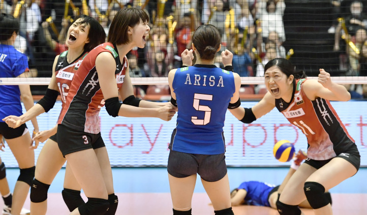 Japan Volleyball Japan Mens Volleyball Team Group Jpn June 6