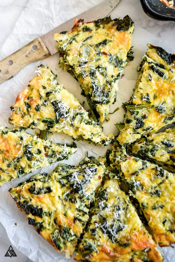 Crustless Spinach Quiche Recipe Cart