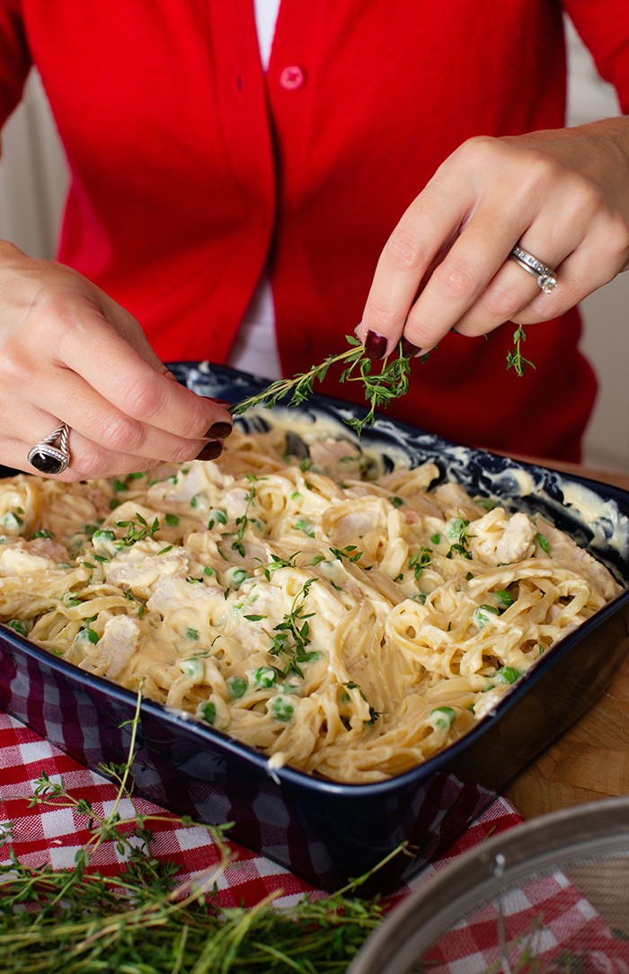 Easy Chicken Tetrazzini Recipe Video The Suburban Soapbox