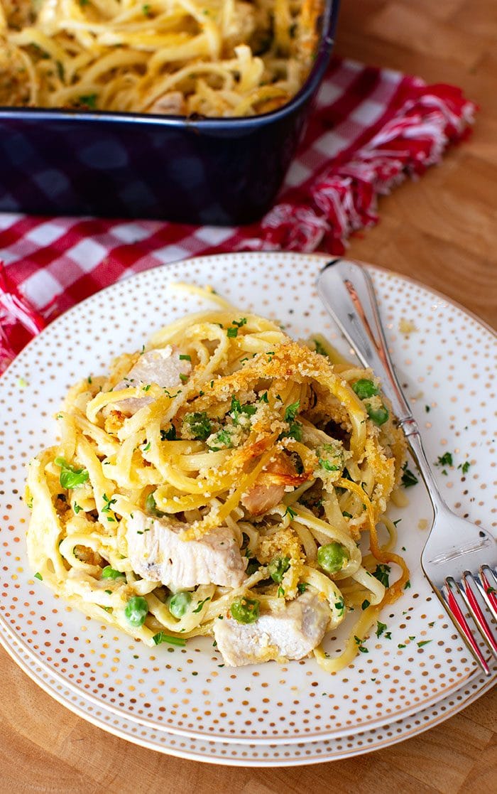 Easy Chicken Tetrazzini Recipe Video The Suburban Soapbox