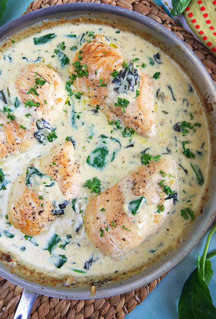 Baked Chicken Florentine Recipe The Suburban Soapbox