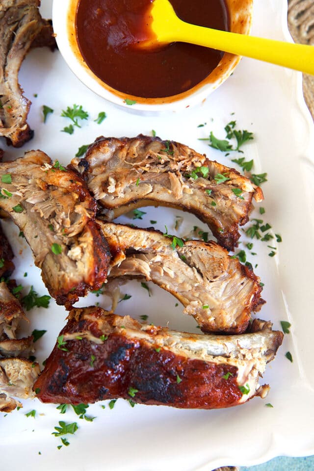 Easy Bbq Ribs In The Oven The Suburban Soapbox