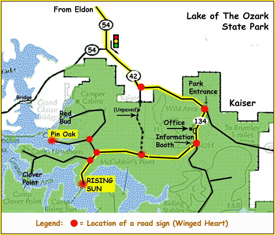 Lake Of The Ozarks Boat Ramp Map Map Resume Examples