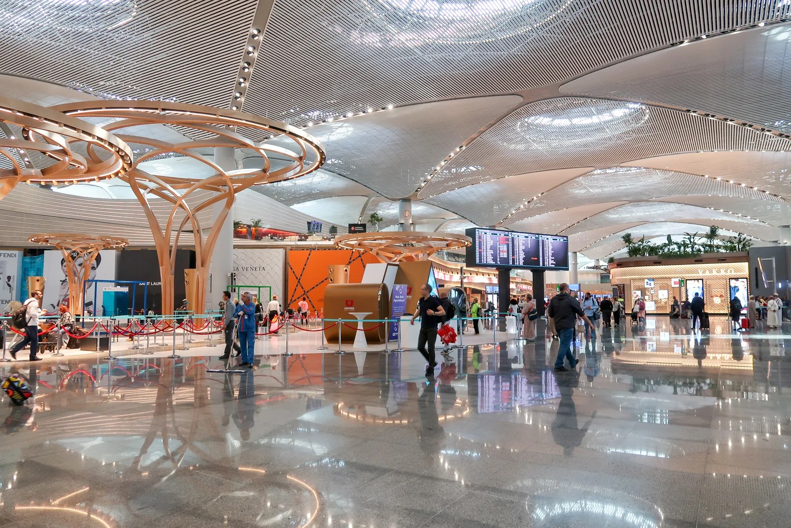 Inside New Istanbul Airport The Largest Airport Terminal