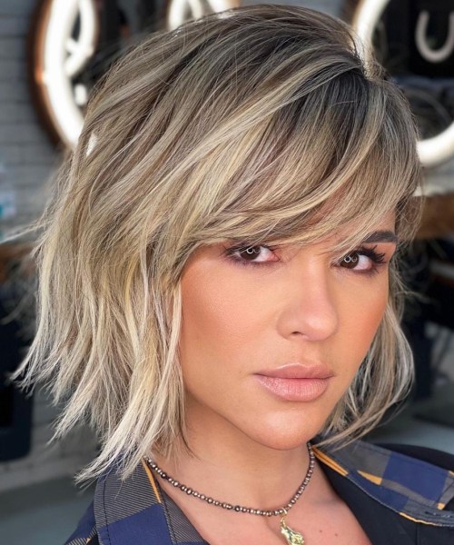 30 Gorgeous Bob Hairstyles With Side Bangs For 2023