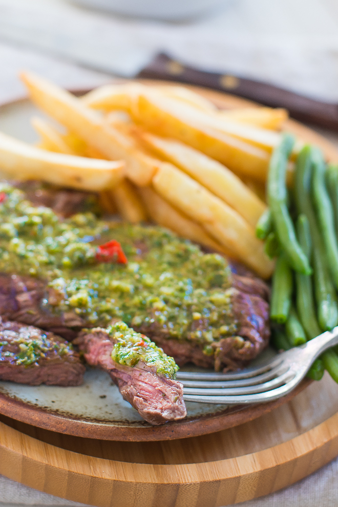 Bavette Sauce Chimichurri Un Flo De Bonnes Choses