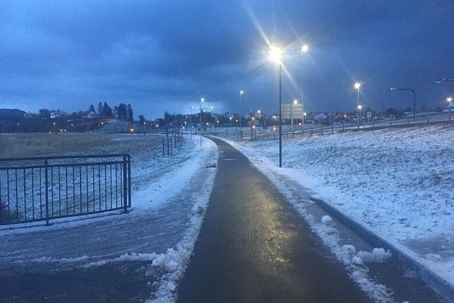 Super Brøyting Av Gang Og Sykkelstien Ved Bodøelva Bodøpostenno