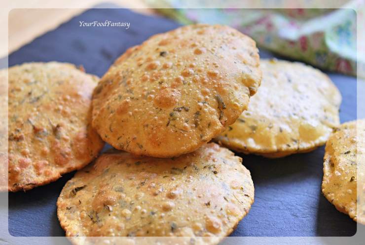 Methi Puri Recipe Your Food Fantasy