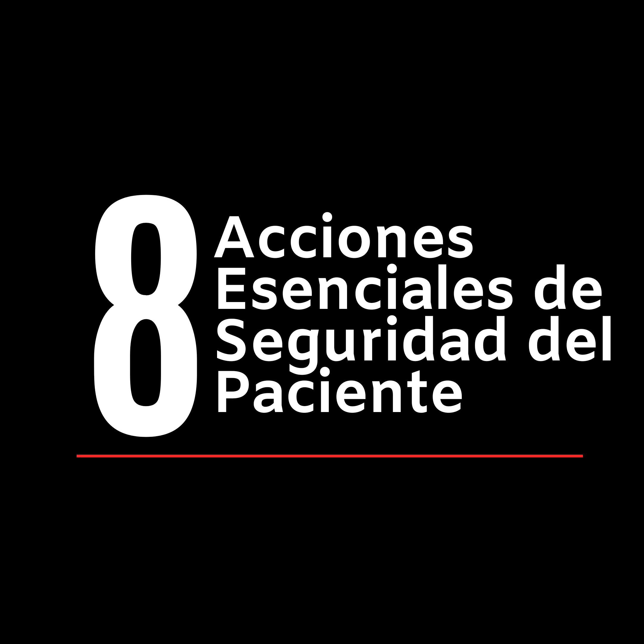 8 Acciones Esenciales De Seguridad Del Paciente