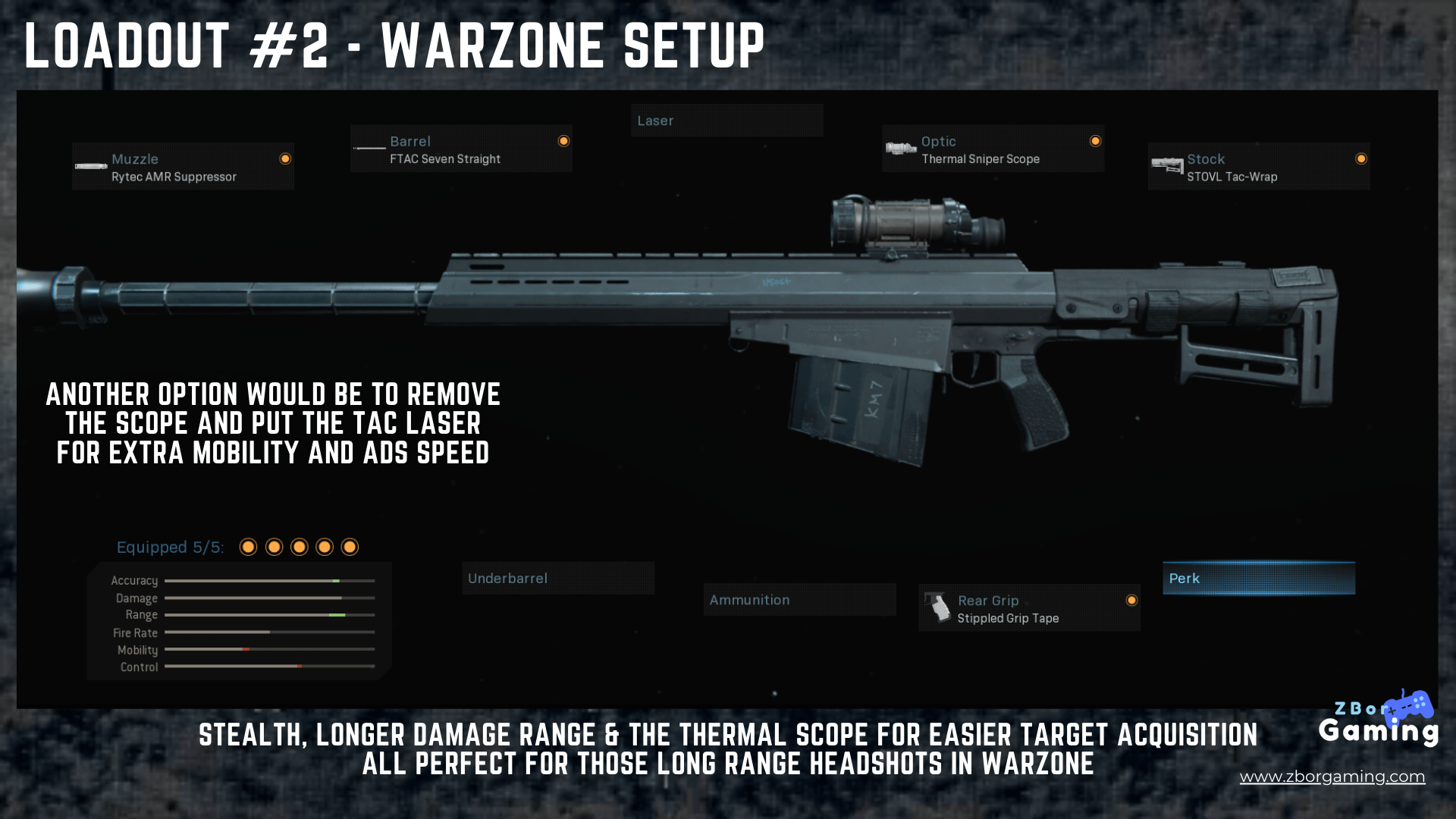 Rytec Amr Sniper Rifle For Modern Warfare And Warzone Zbor Gaming