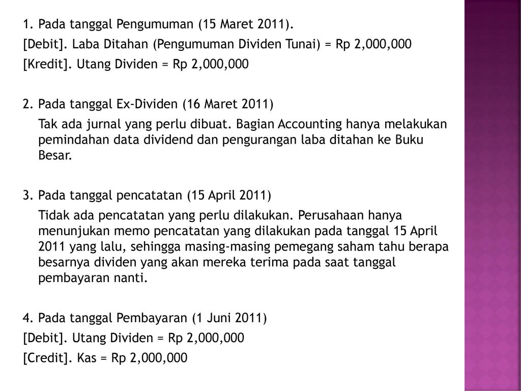 Contoh Soal Dividen Saham Dan Jawabannya Ujian