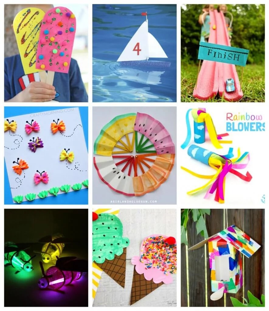 Easy Diy Summer Crafts And Activities For Girls With Images Diy My