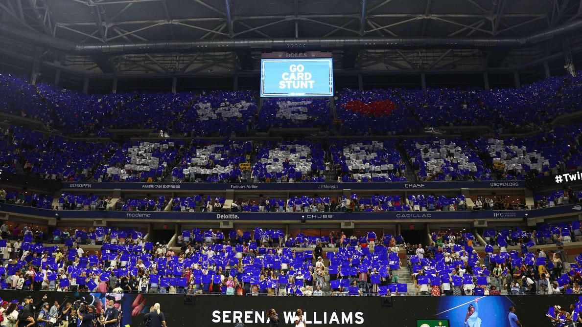 Les Images Incroyables De Lentrée En Lice De Serena Williams à Lus