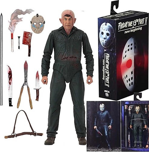 Friday The 13th Jason Ultimate Part 5 Roy Burns Action Figure