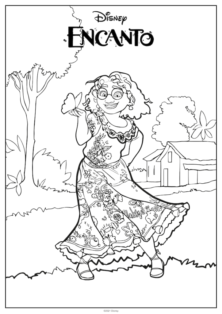 Encanto Coloring Pages