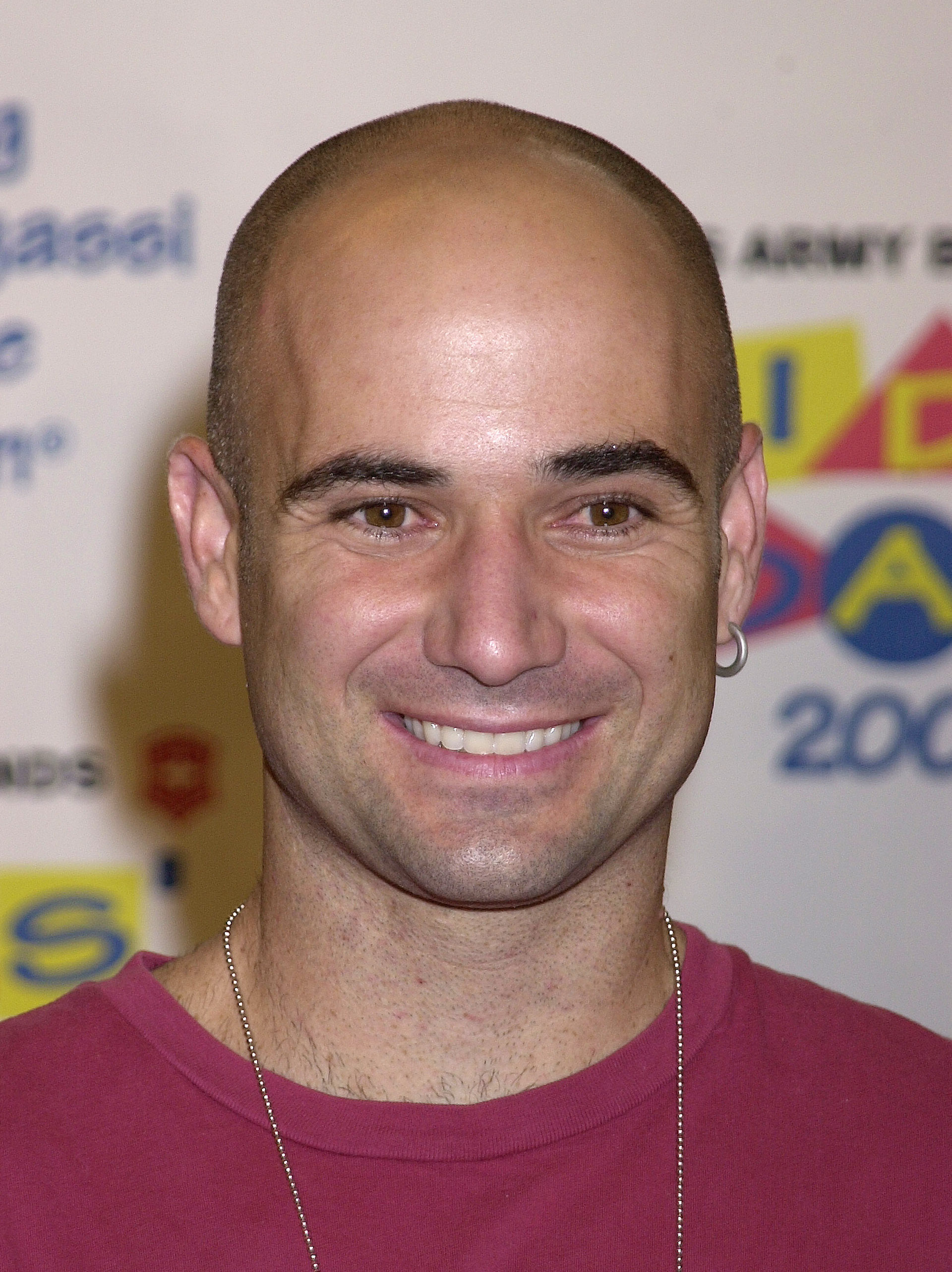 Andre Agassi Looked Like A Clown